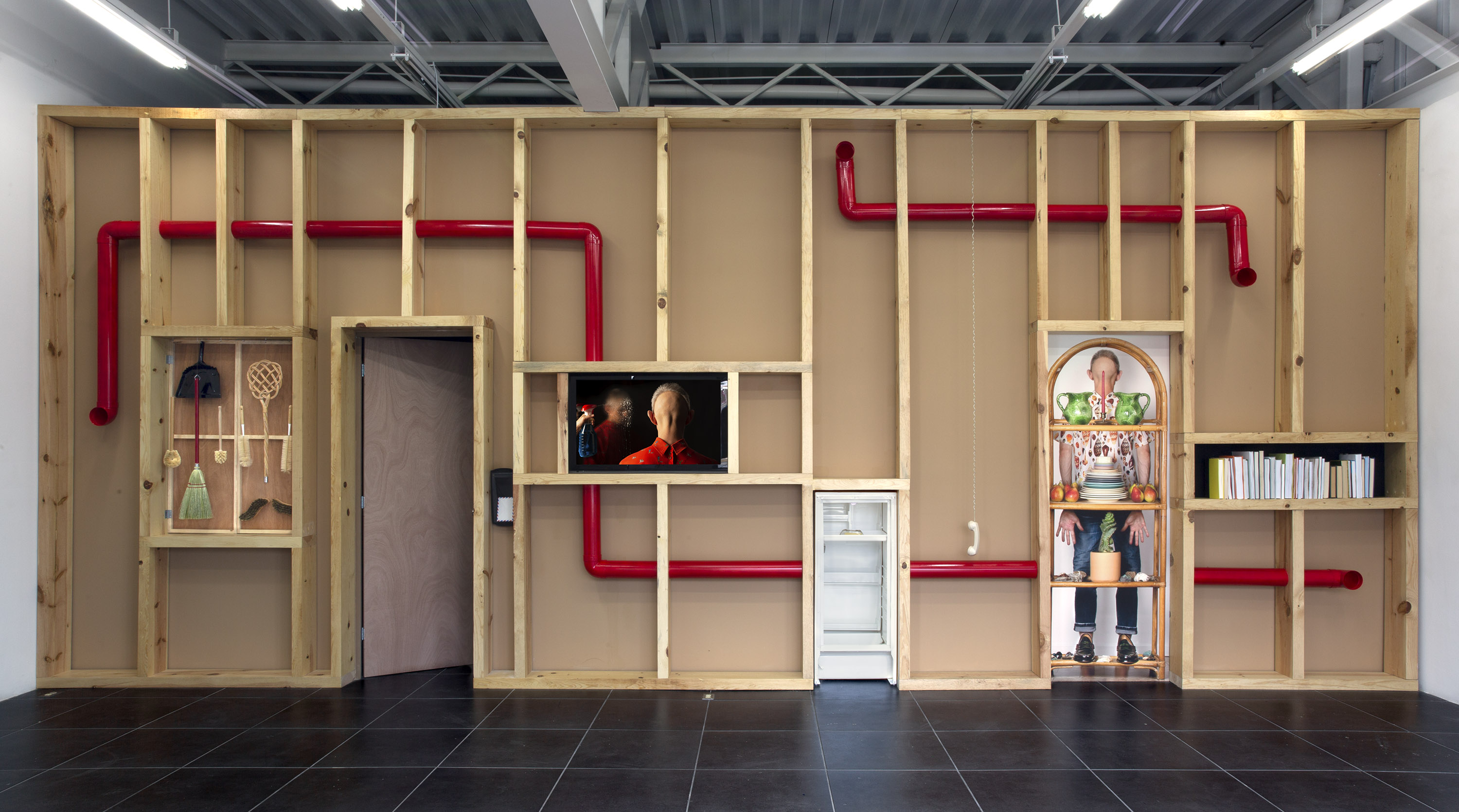 Ben Hagari, The Back Side Installation